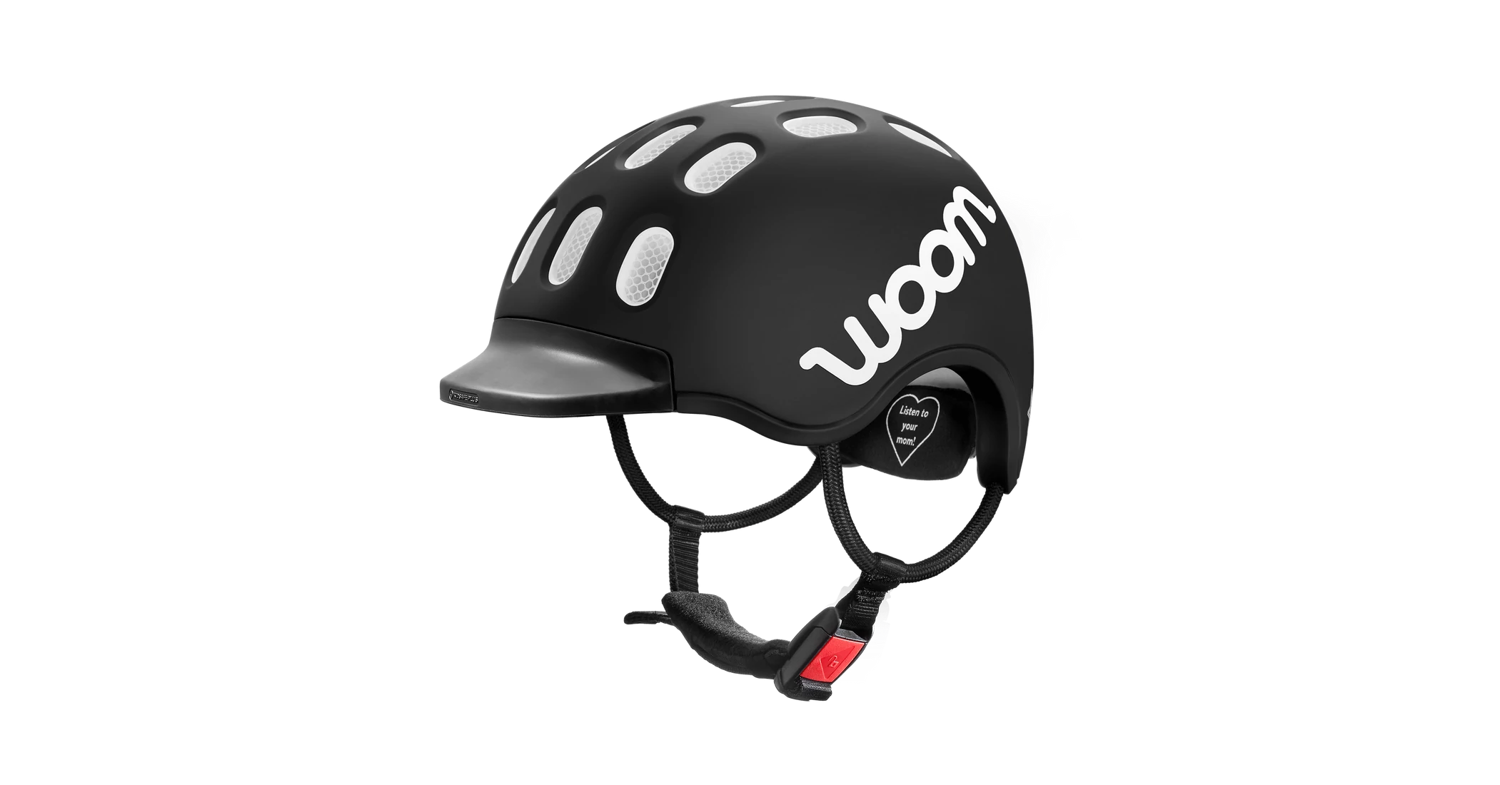 Woom Kids Helmet black M - Bukósisak